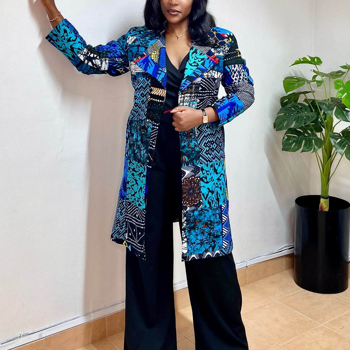 Hasna Coat - Multicolored – Kidosho Apparel