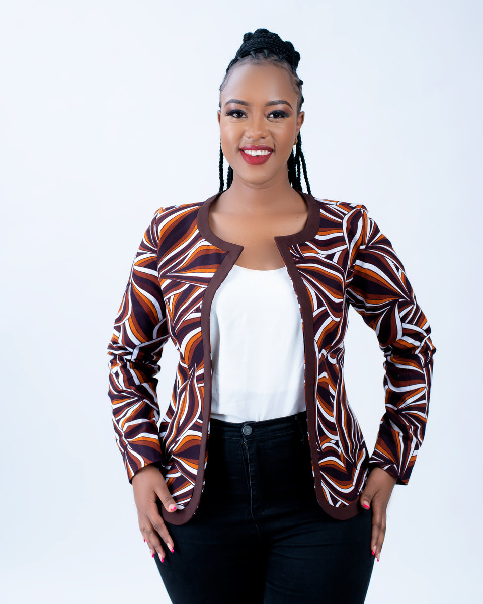 Mistari Coat - Chocolate – Kidosho Apparel