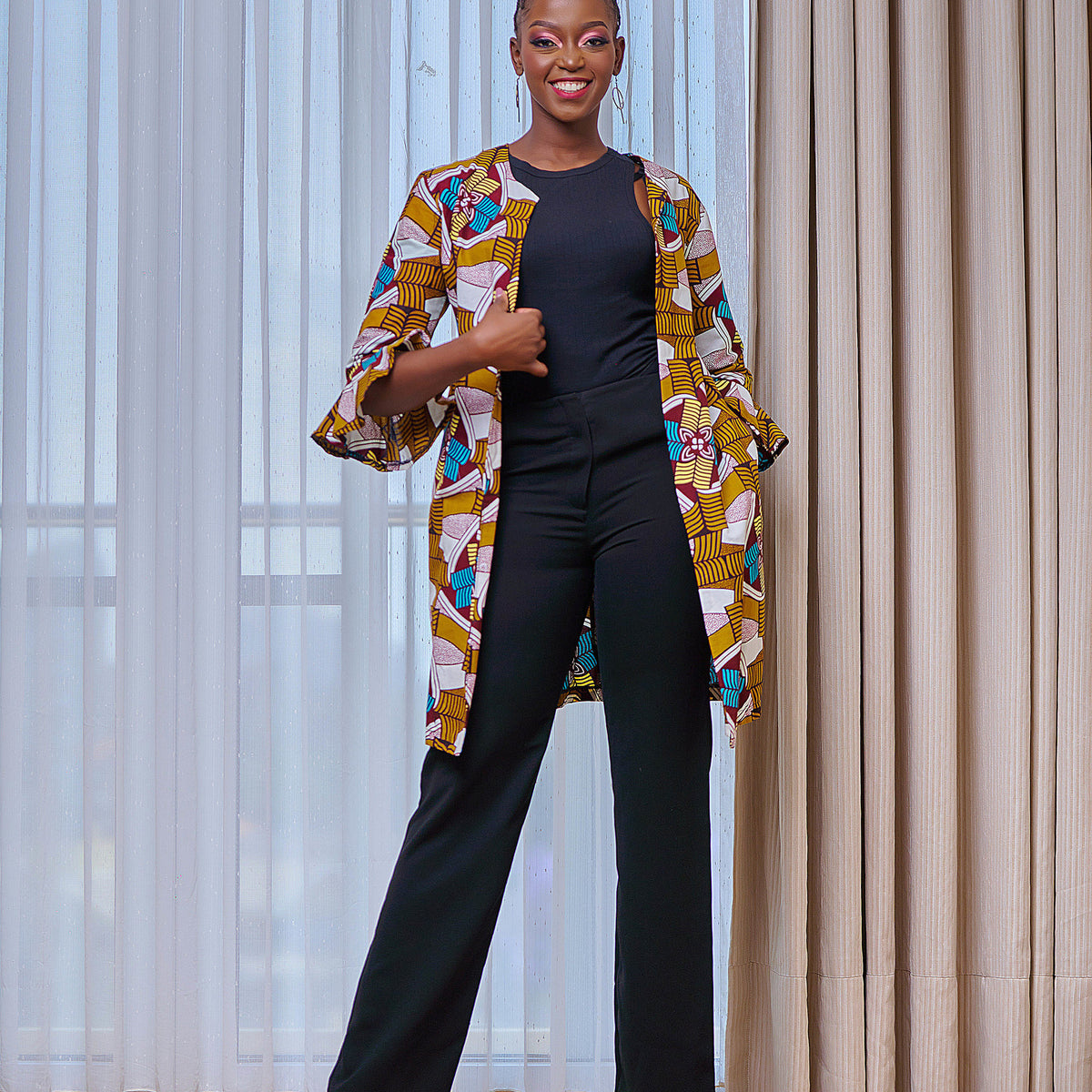 Fadhili Coat - Yellow – Kidosho Apparel